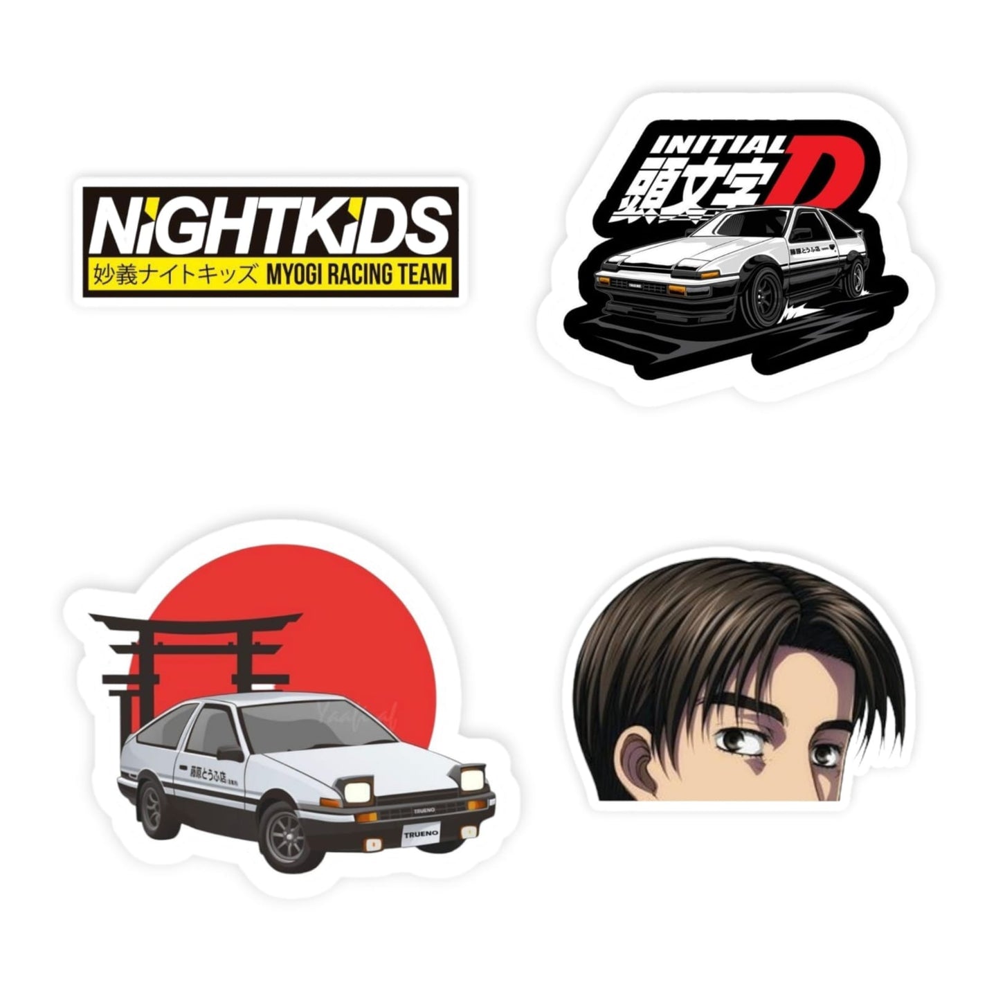 Initial D Sneaker Accessory Package – Foot Steps
